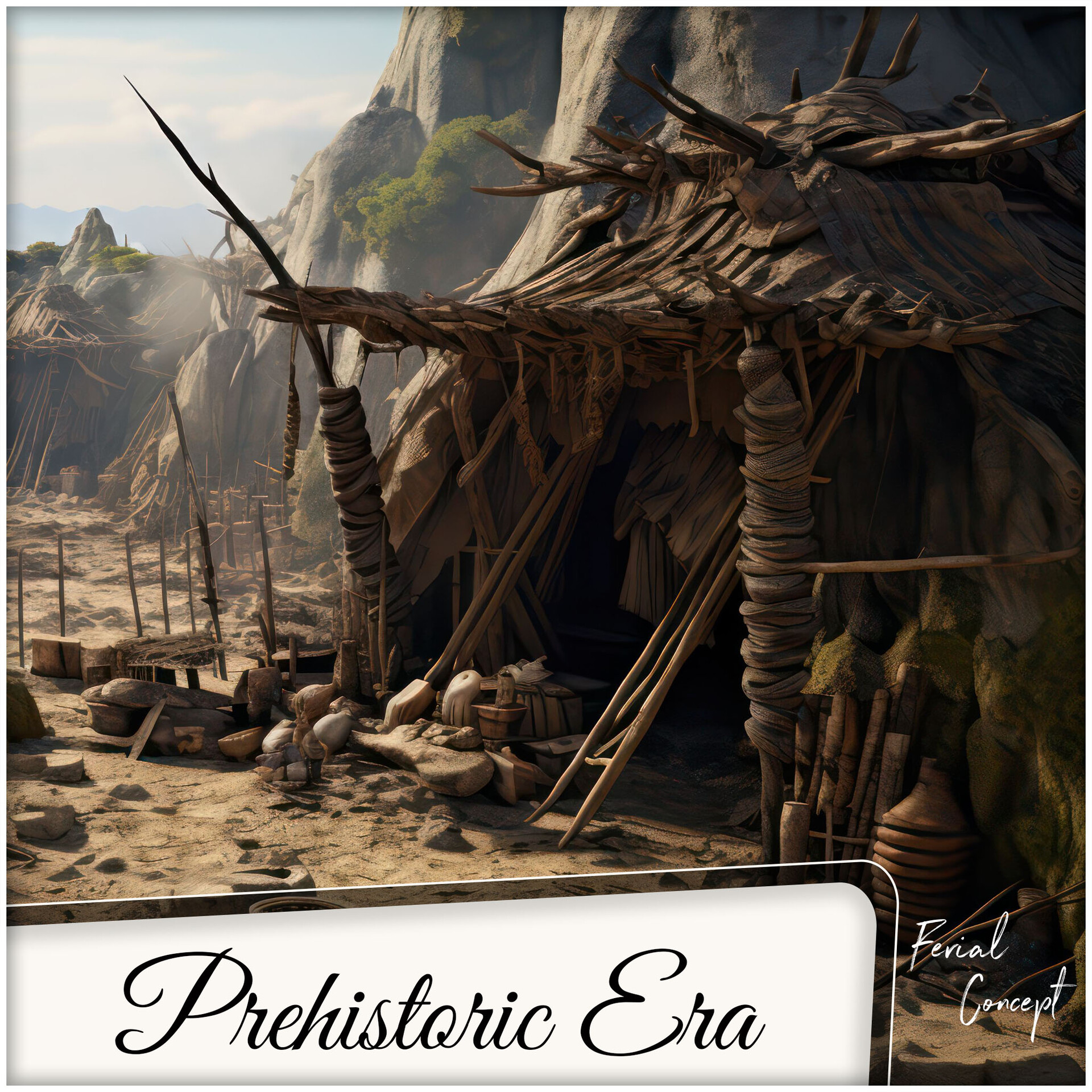 ArtStation - 🔹220 Prehistoric Era - Environment Concept Reference Image ...