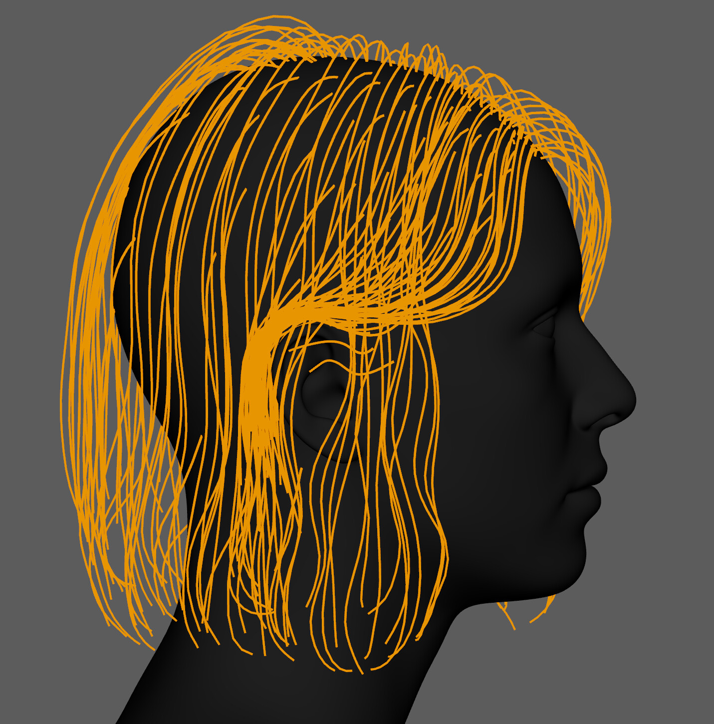 Kirill Khitrov - XGen Female hairstyle