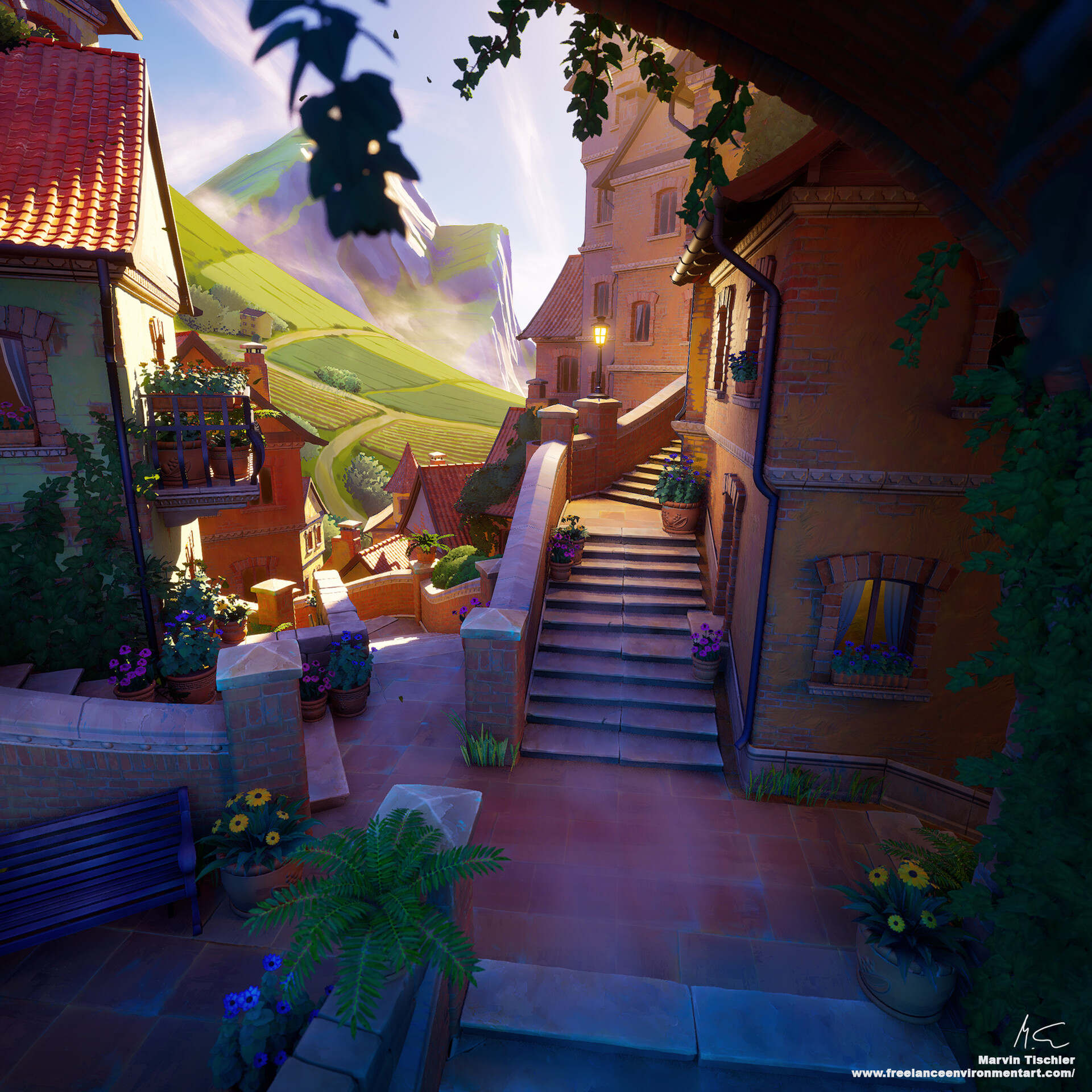 Marvin Tischler - Freelance Environment & Texture Artist - Stylized ...