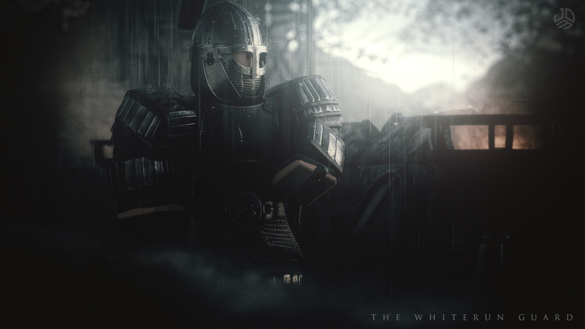 ArtStation - Whiterun Guard Loading Screen #2