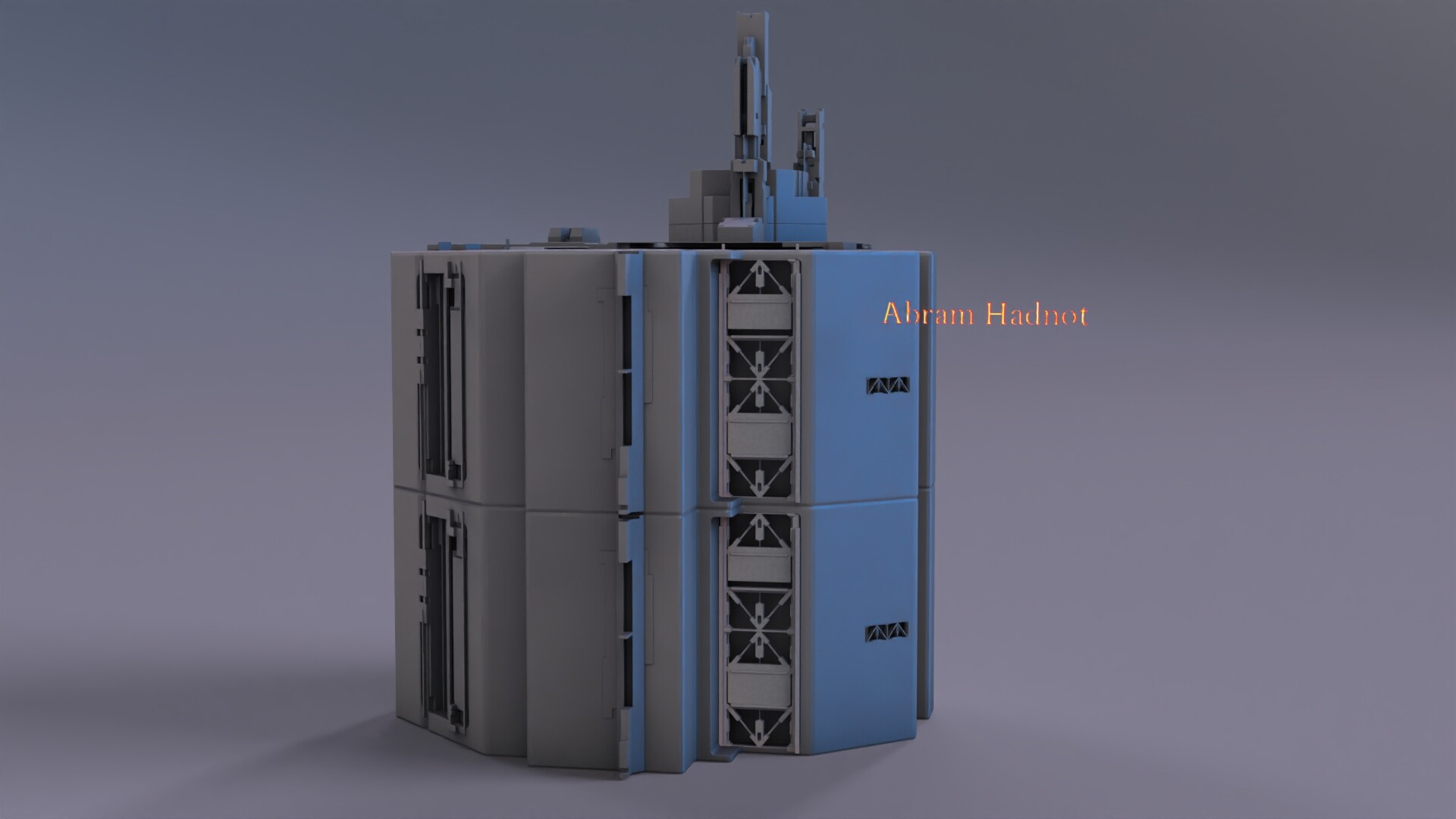 ArtStation - Modular Sci-fi Buildings