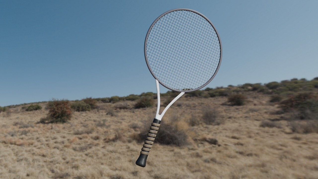 ArtStation - Tennis racquet