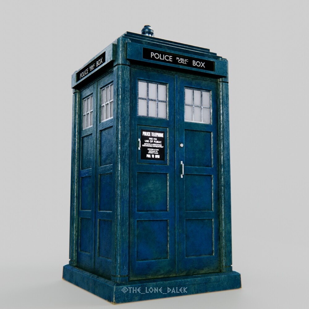 Oorlogsdokter Tardis Exterieur 1966 Tardis TARDIS Exterior The