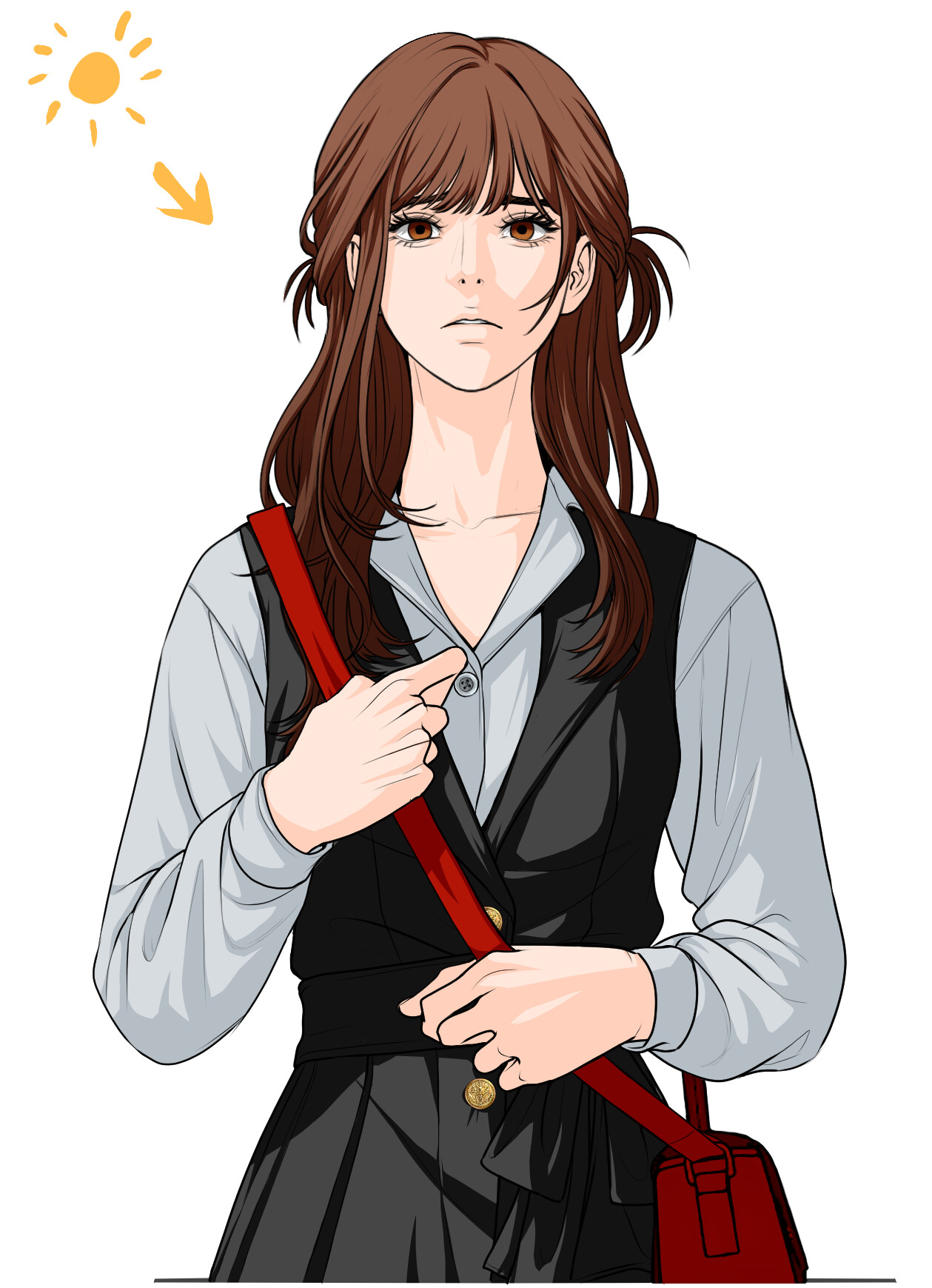 ArtStation - webtoon coloring / rendering