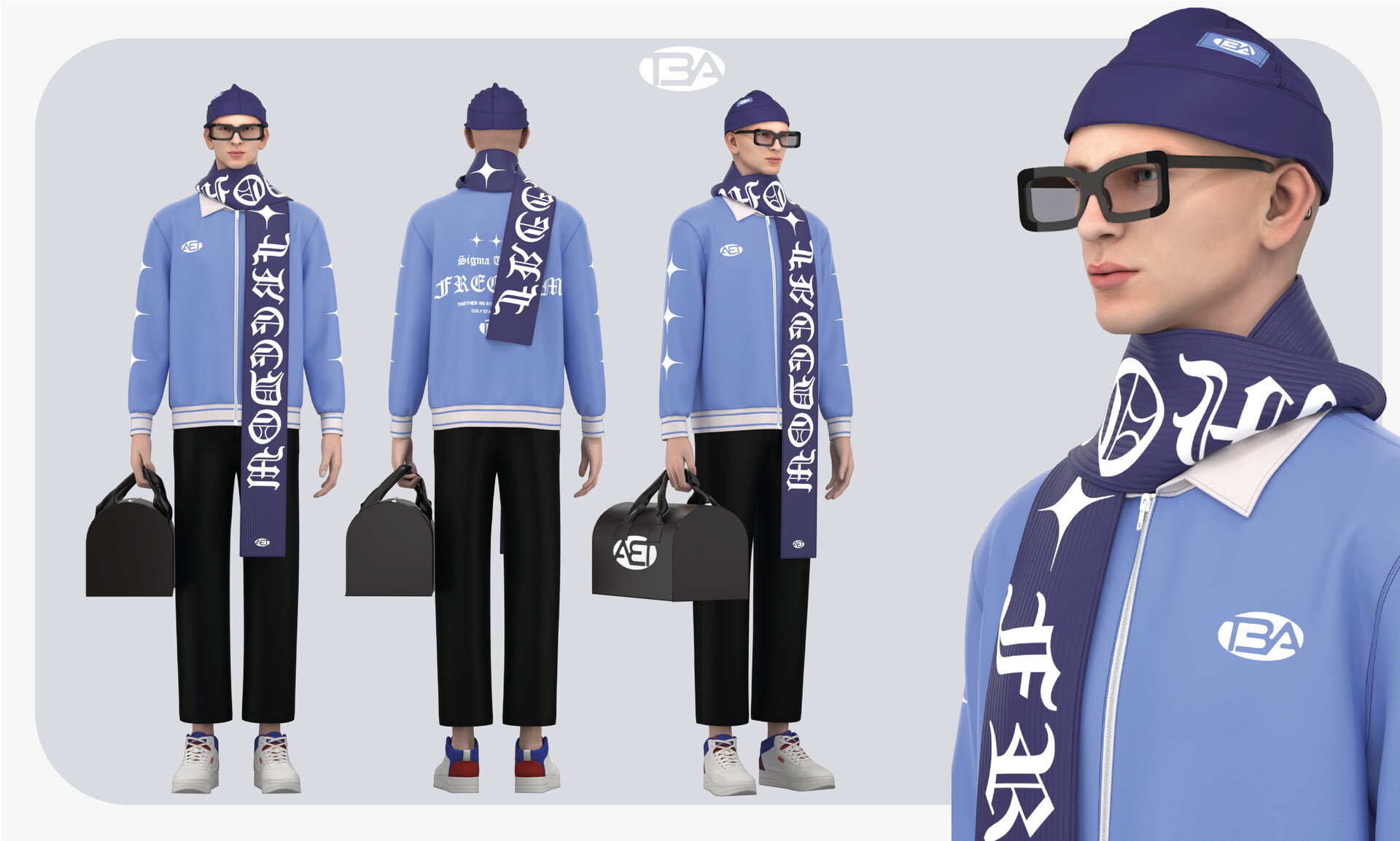 ArtStation - Man outfit | Street Style | Style3D