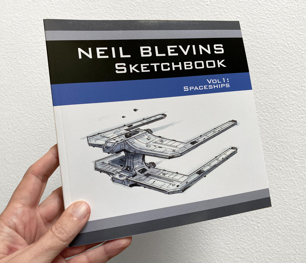 Neil Blevins - Neil Blevins Sketchbook Vol 1: Spaceships Book