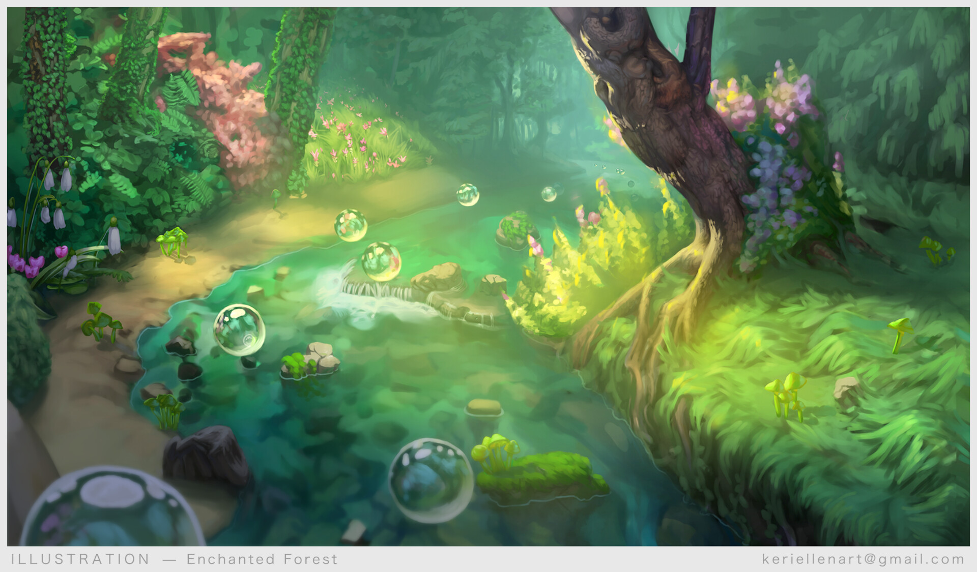 ArtStation - Enchanted Forest - Updated