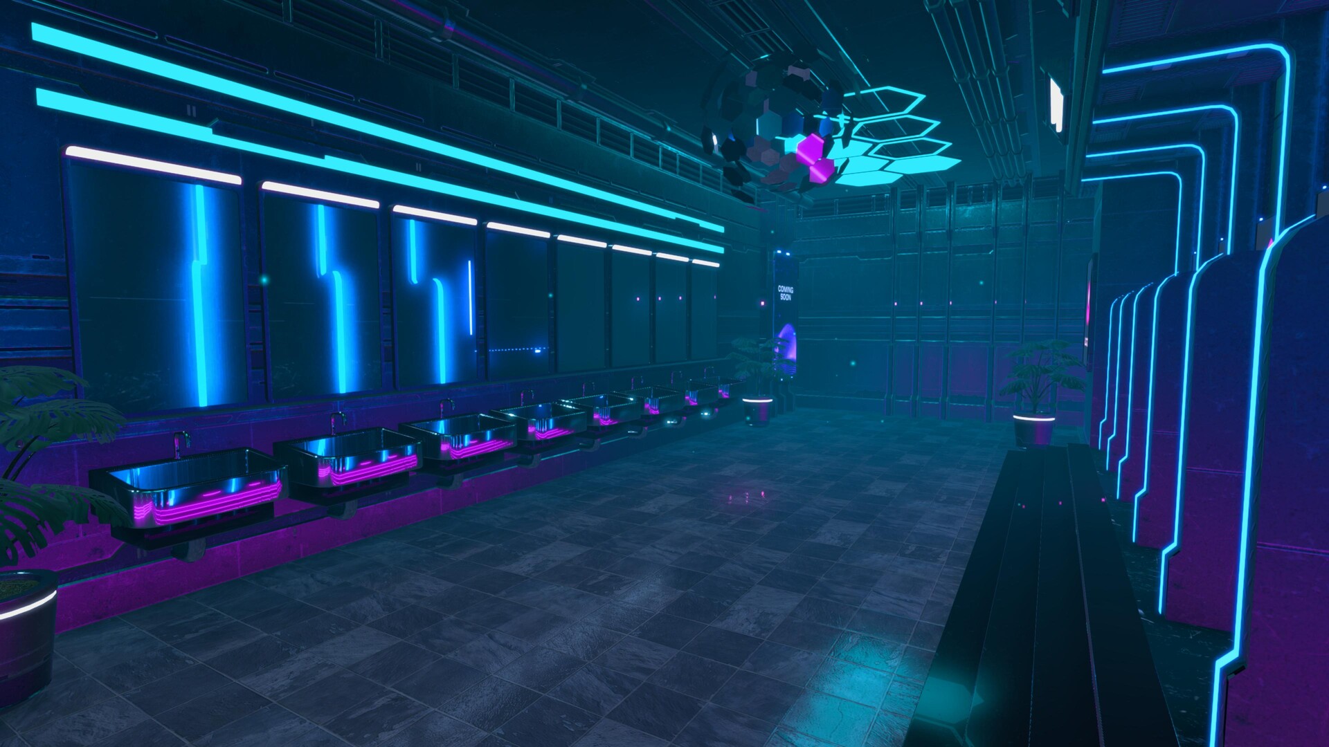 Liam Sell - nightclub bathroom