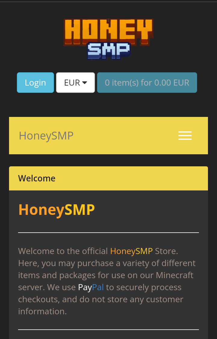 ArtStation - Tebex Store Setup