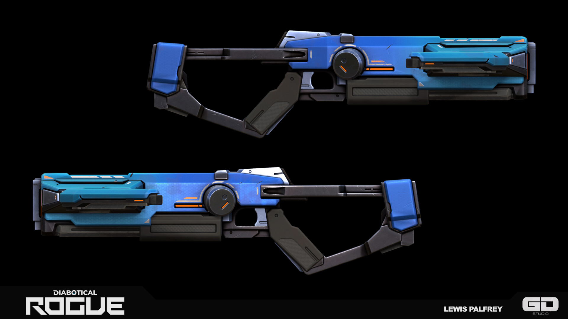 Lewis Palfrey - Energy Crossbow, Diabotical Rogue