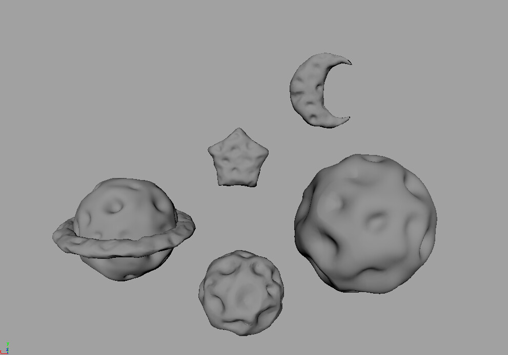 Grace Combs - marshmallow planets