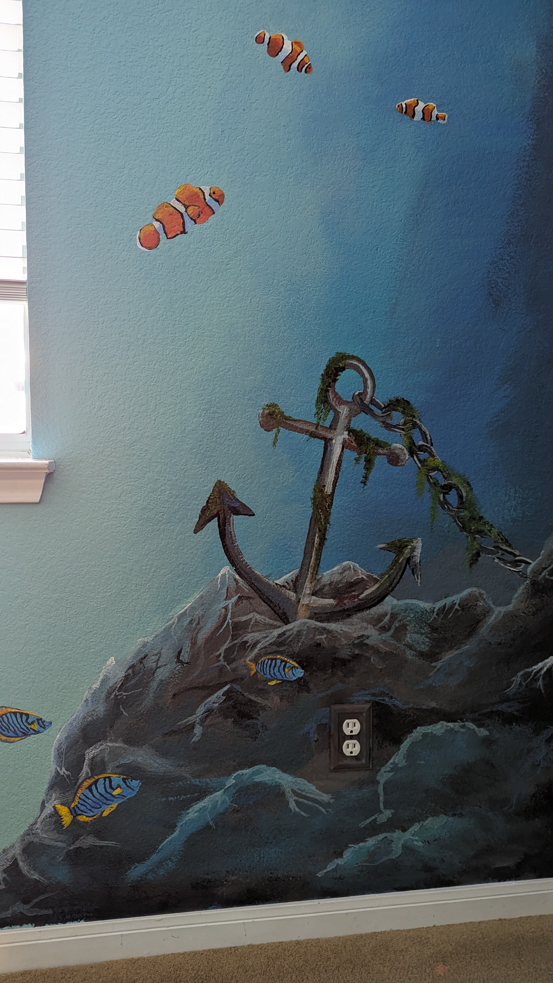 David Maclaren Art Portfolio - Underwater Mural