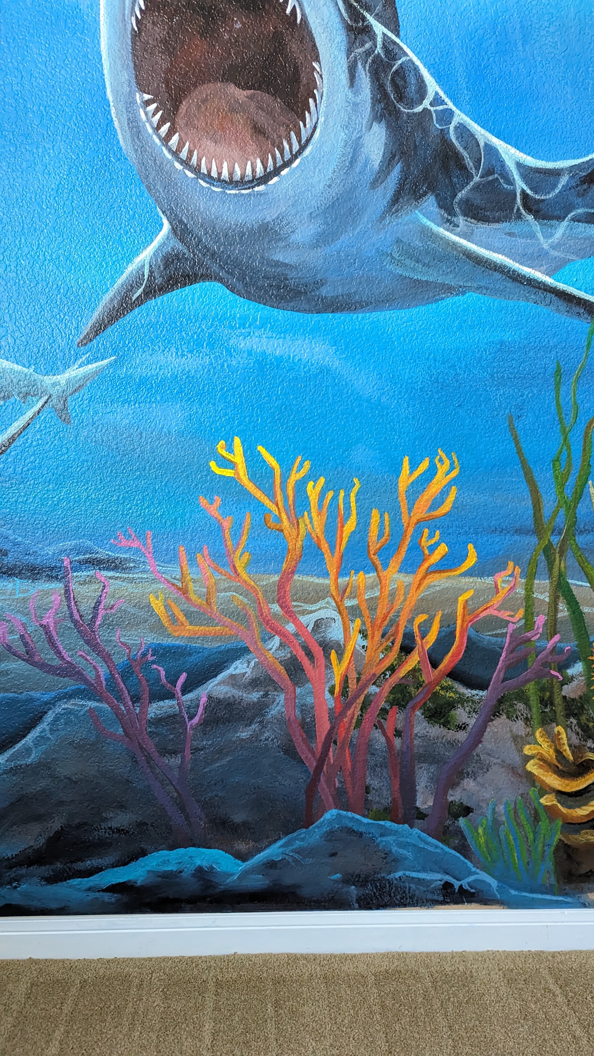 David Maclaren Art Portfolio - Underwater Mural