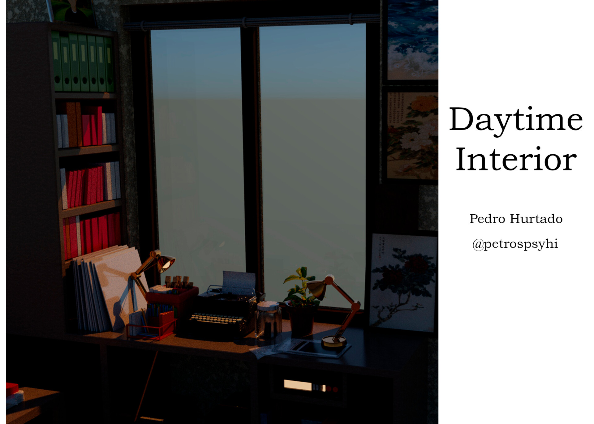 ArtStation - Daytime Interior