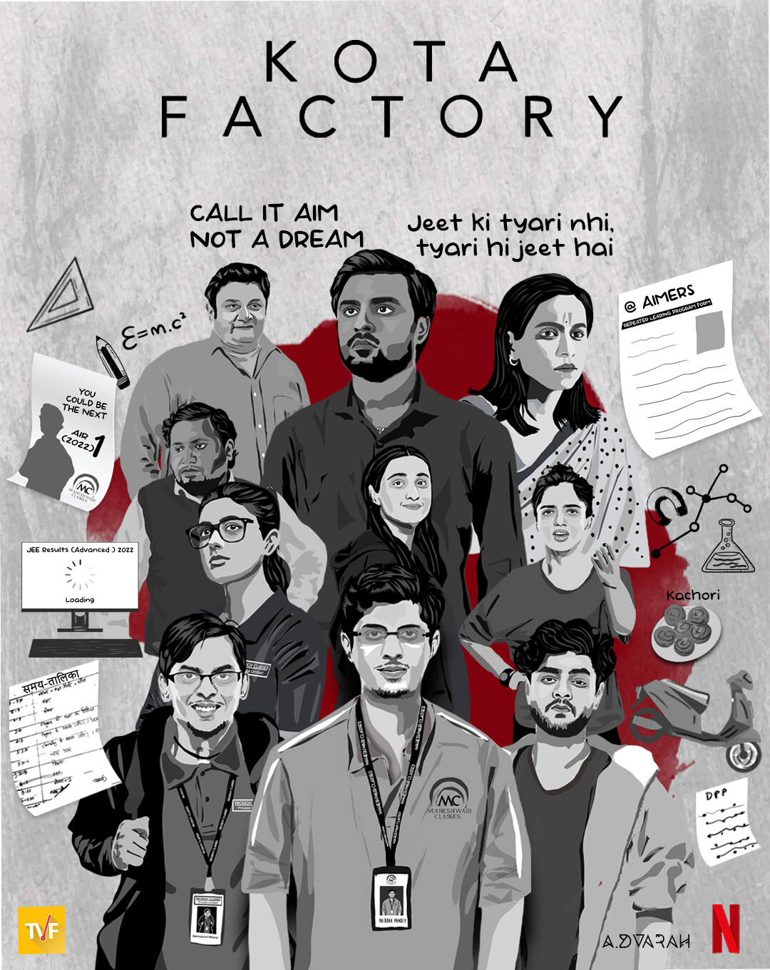 ArtStation - Embracing the journey of Kota Factory Season 3