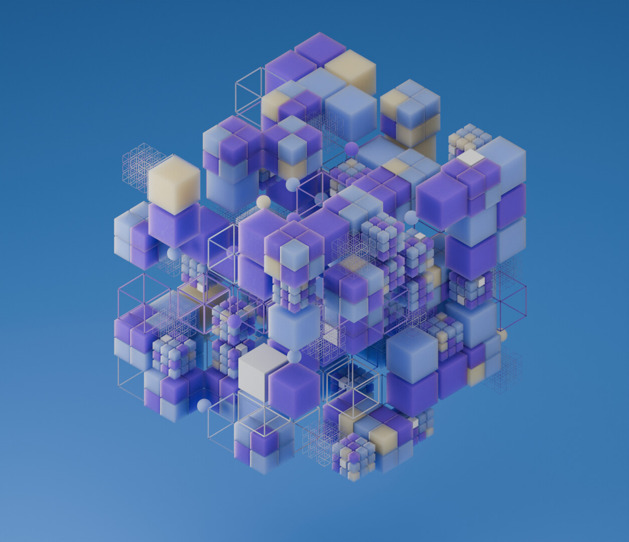 ArtStation - Cube illustration