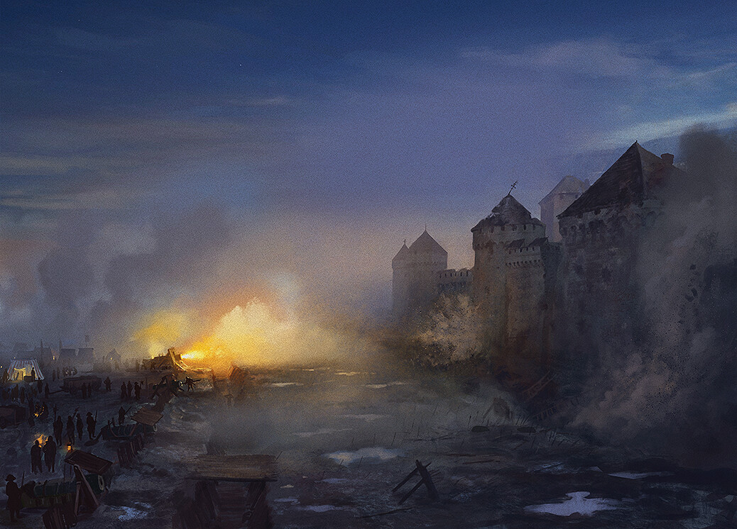 ArtStation - Cannoning the walls ( No Ai )