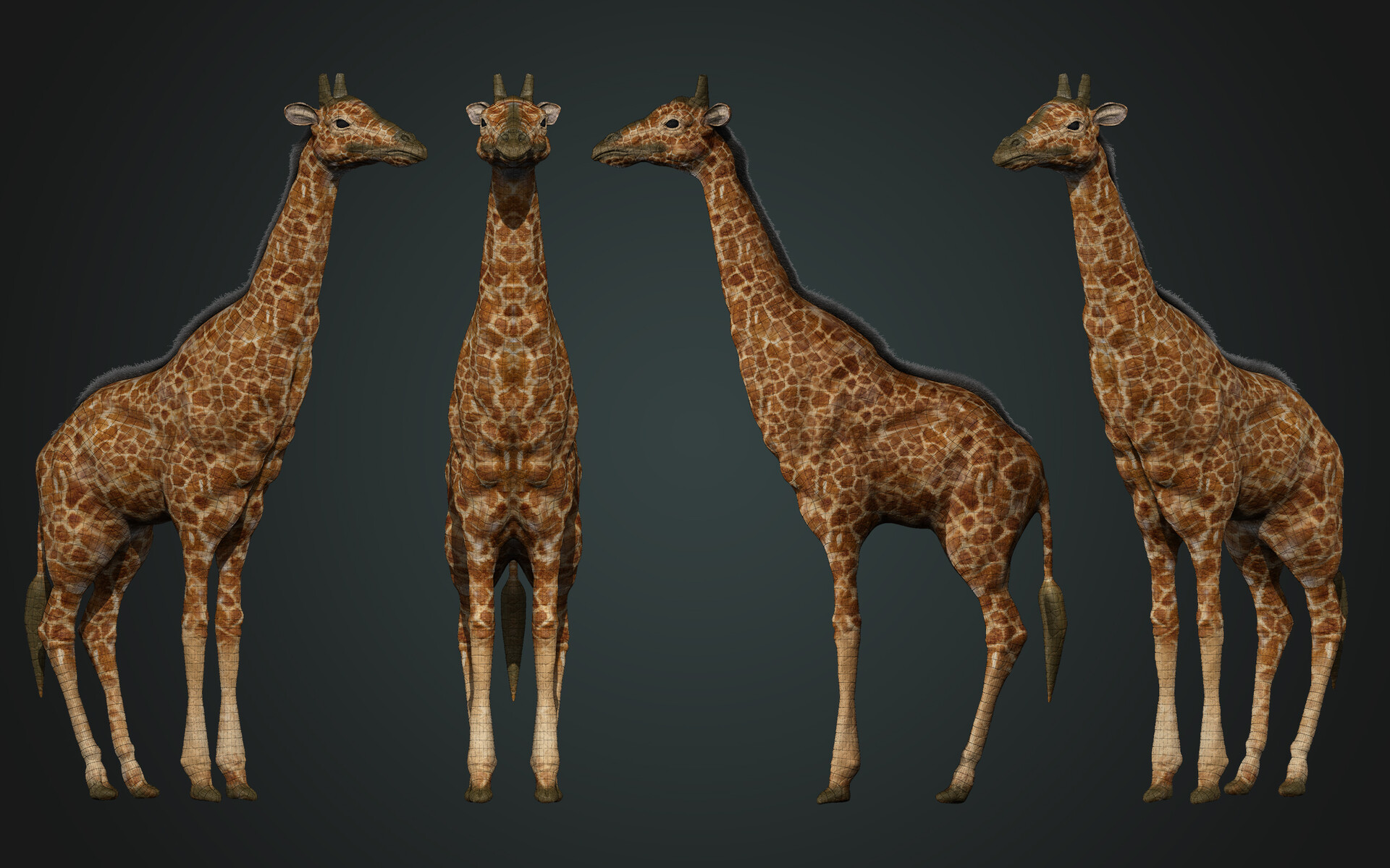 ArtStation - Giraffe