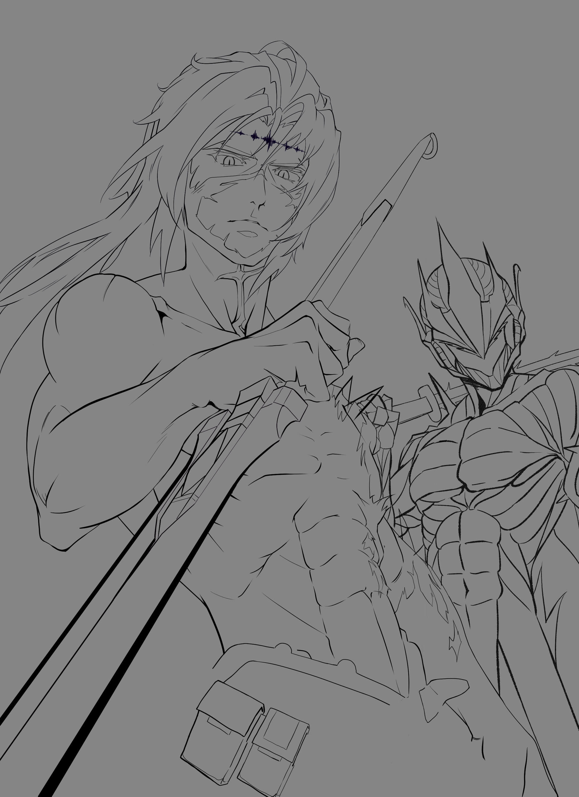 wuthering waves coloring pages