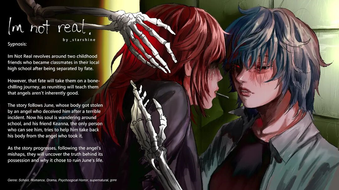 ArtStation - Im not real (comic pitch, for komiket)