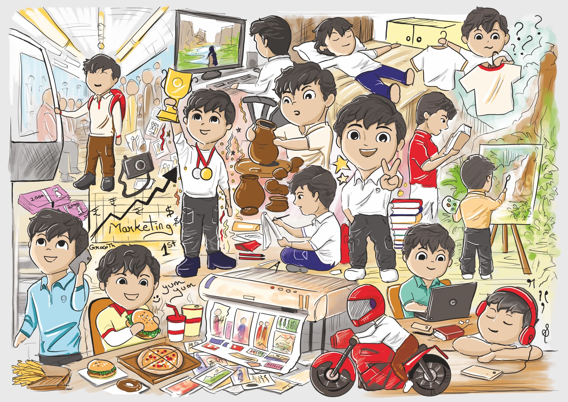 ArtStation - This artwork was my "college last year's" final week project