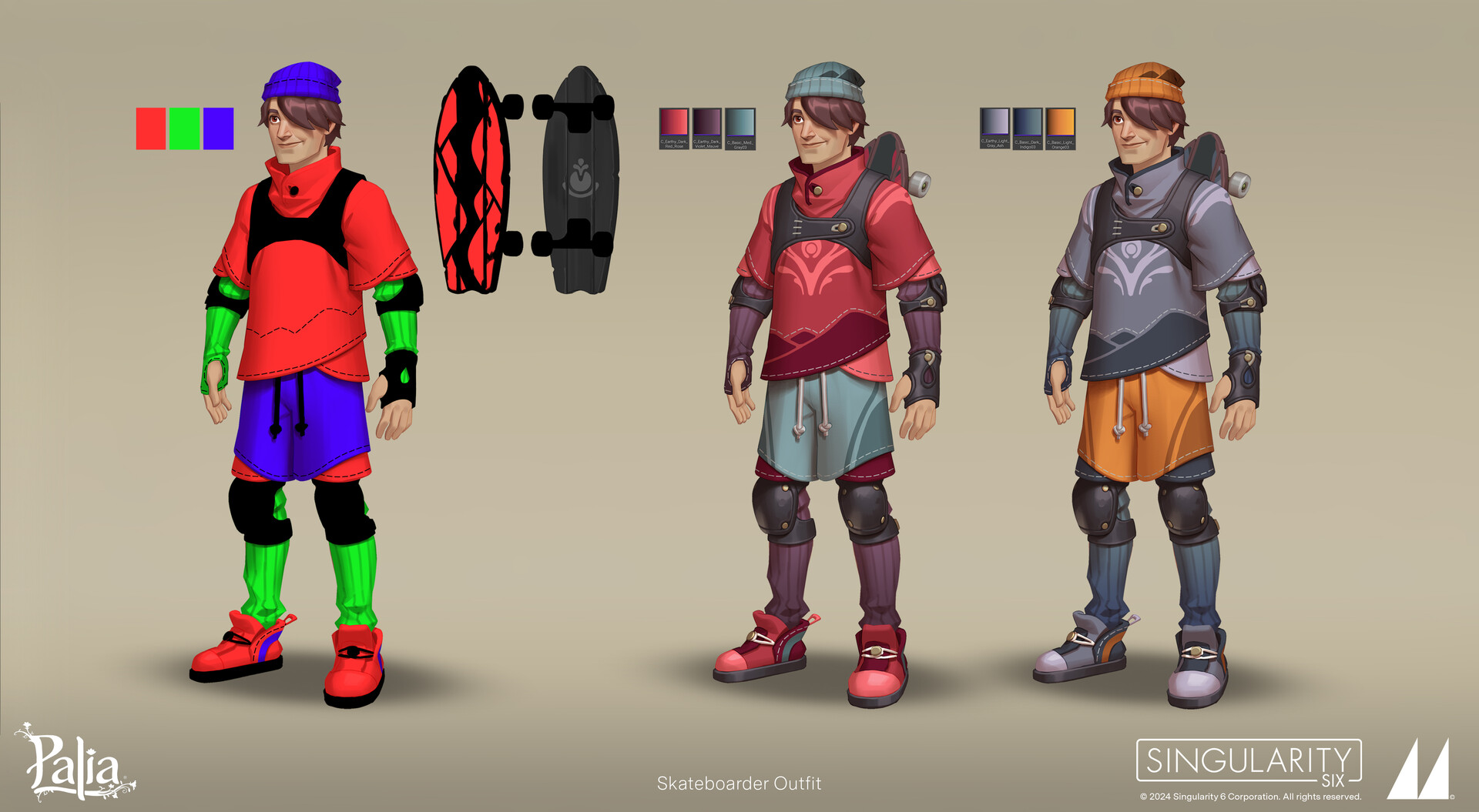 Mooncolony - Palia Character Cosmetic | Skateboarder