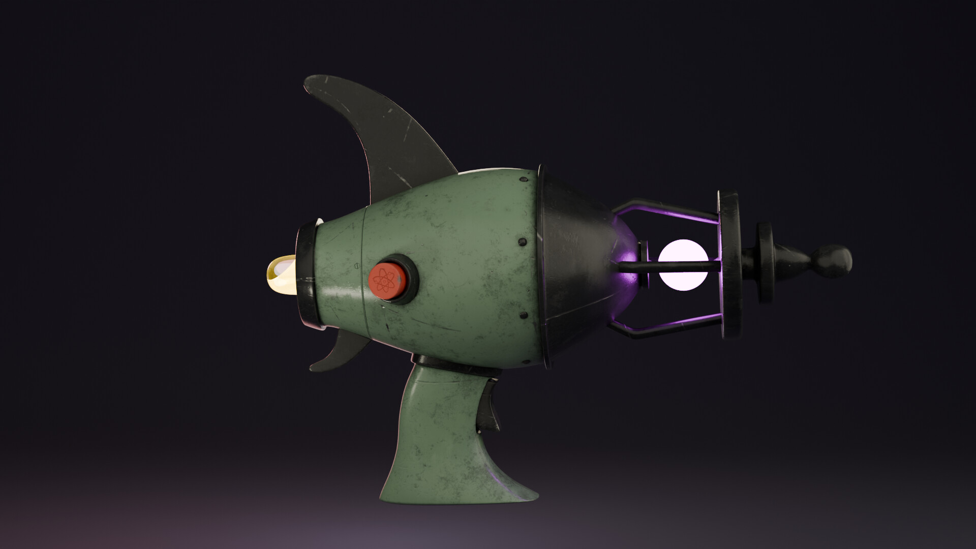 ArtStation - Space Gun (based on designs by artist Michael Murdoc)