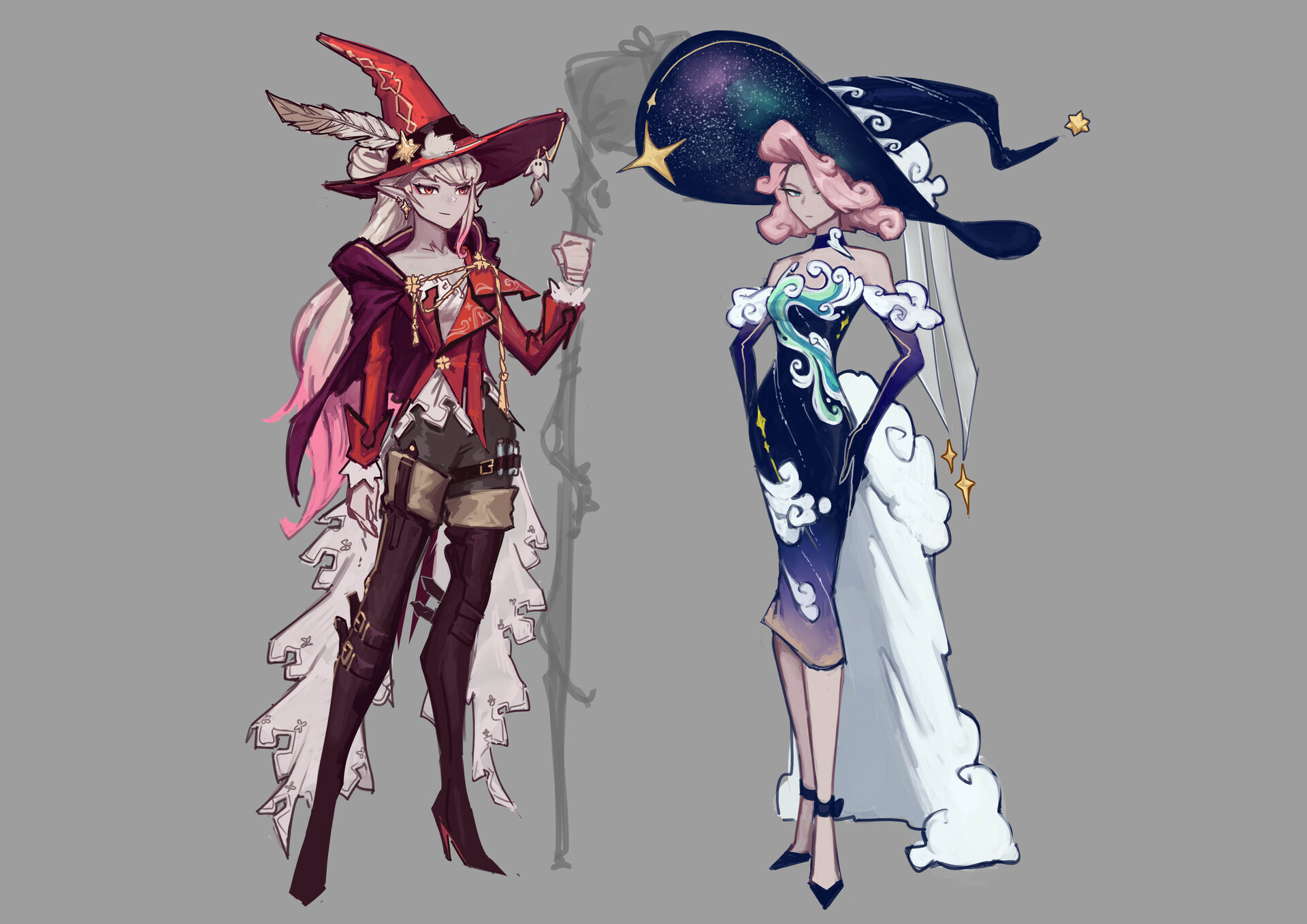 ArtStation - Hexenzirkel I (Alice and Barbeloth)