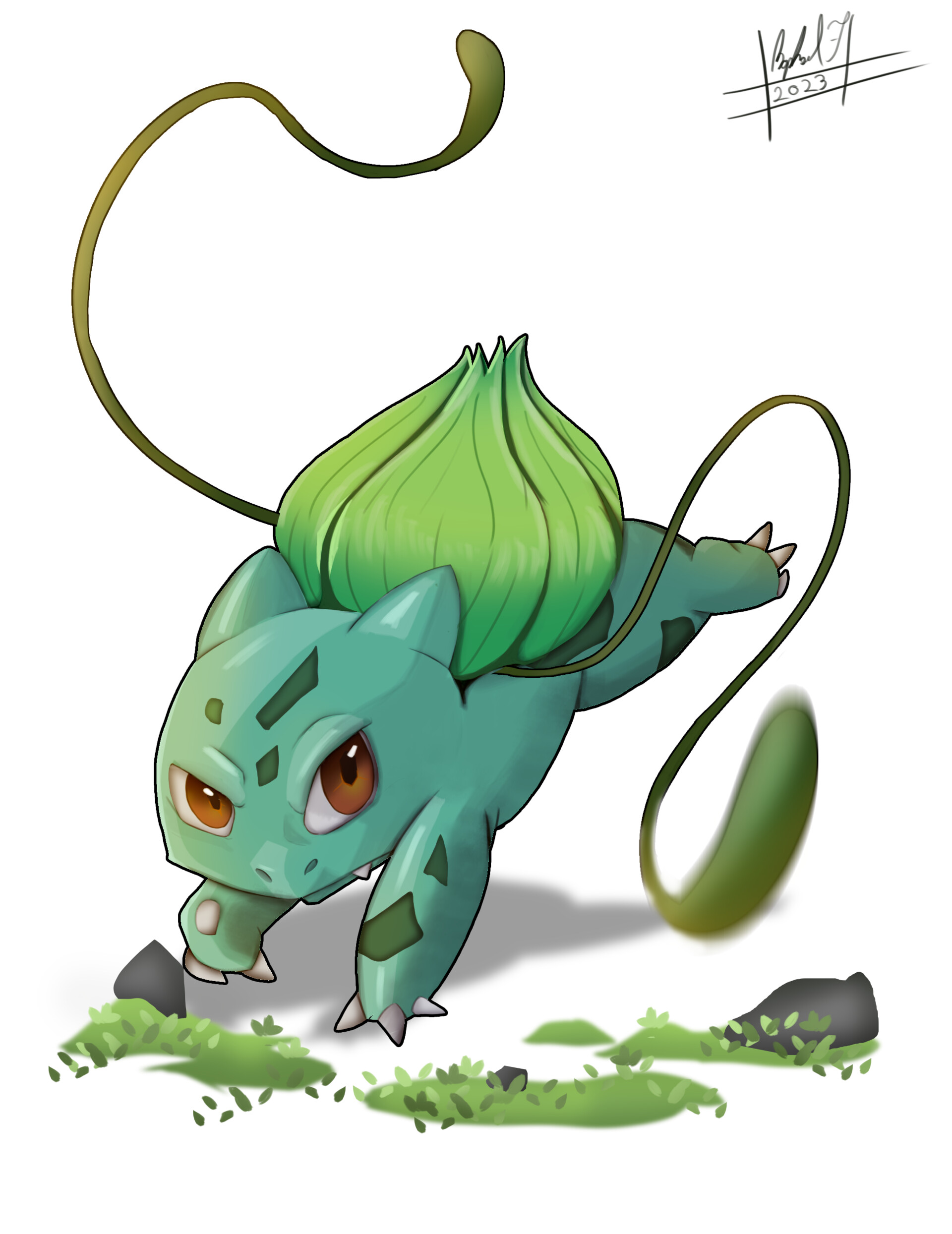 ArtStation - Bulbasaur Pokemon