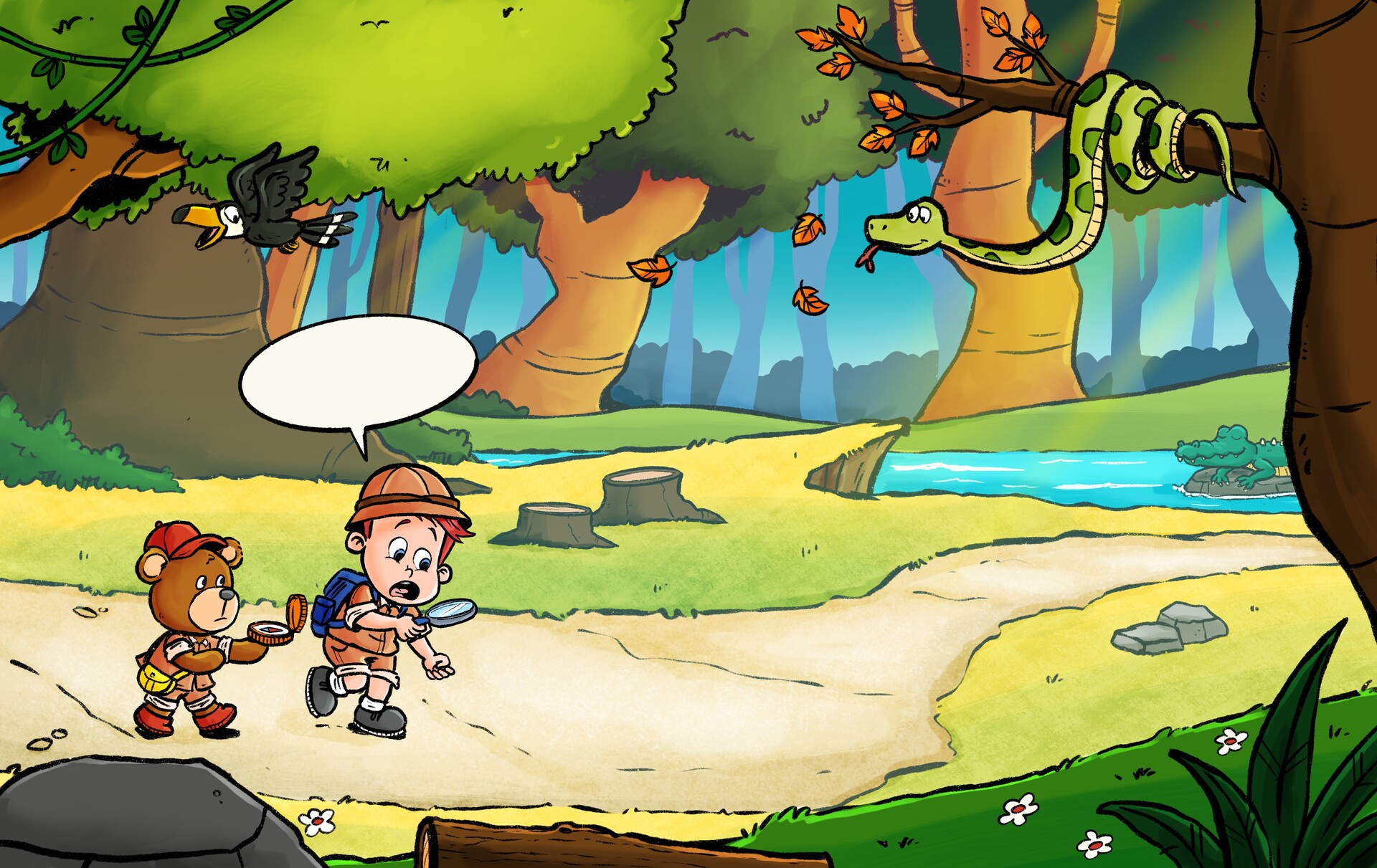 ArtStation - Who Keeps Pooping My Pants?! by Brandon Ross