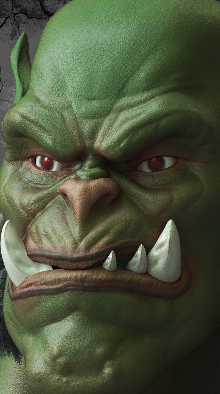 ArtStation - ORC - 3D Portrait