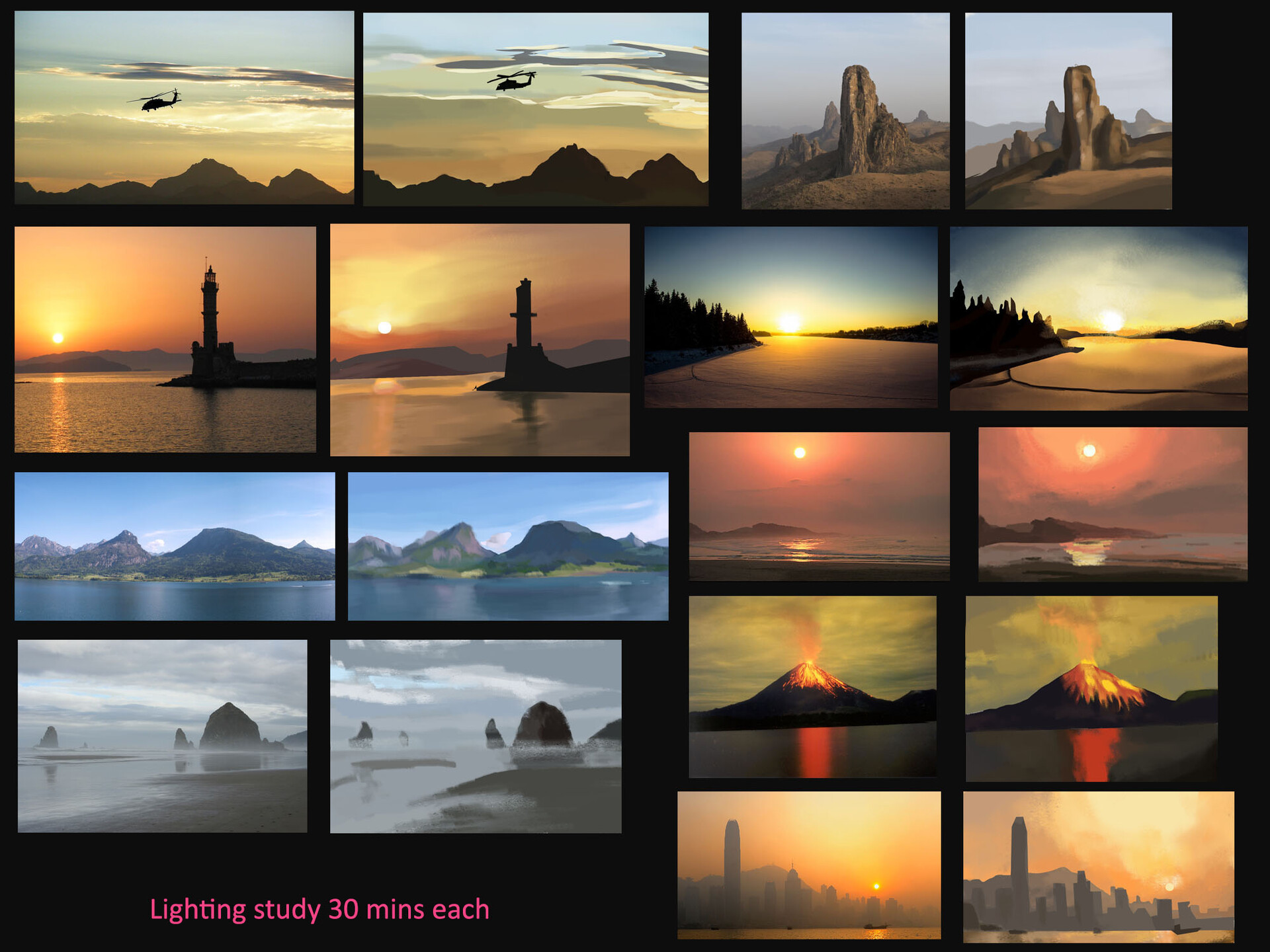 ArtStation - quick thumbnails