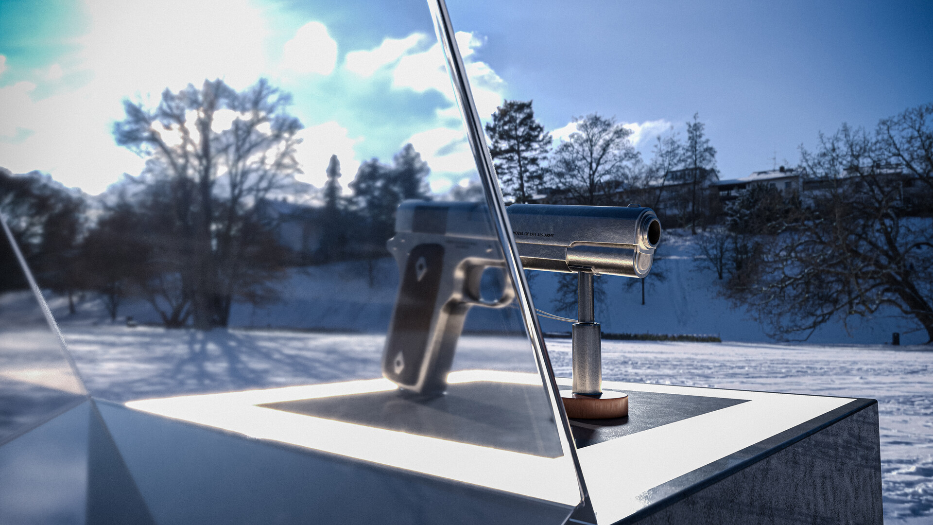 Nour-Eldin Maged - Colt m1911 gun (blender)