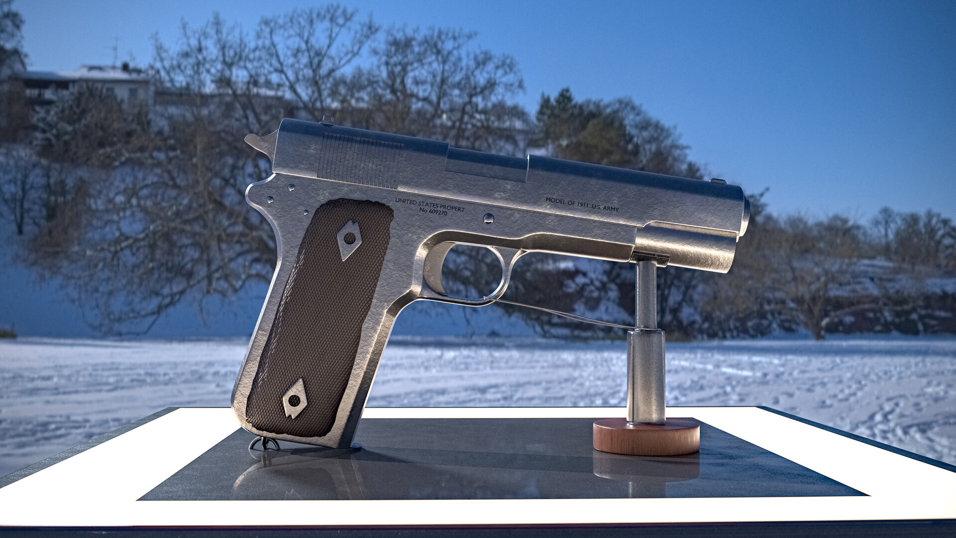 Nour-Eldin Maged - Colt m1911 gun (blender)