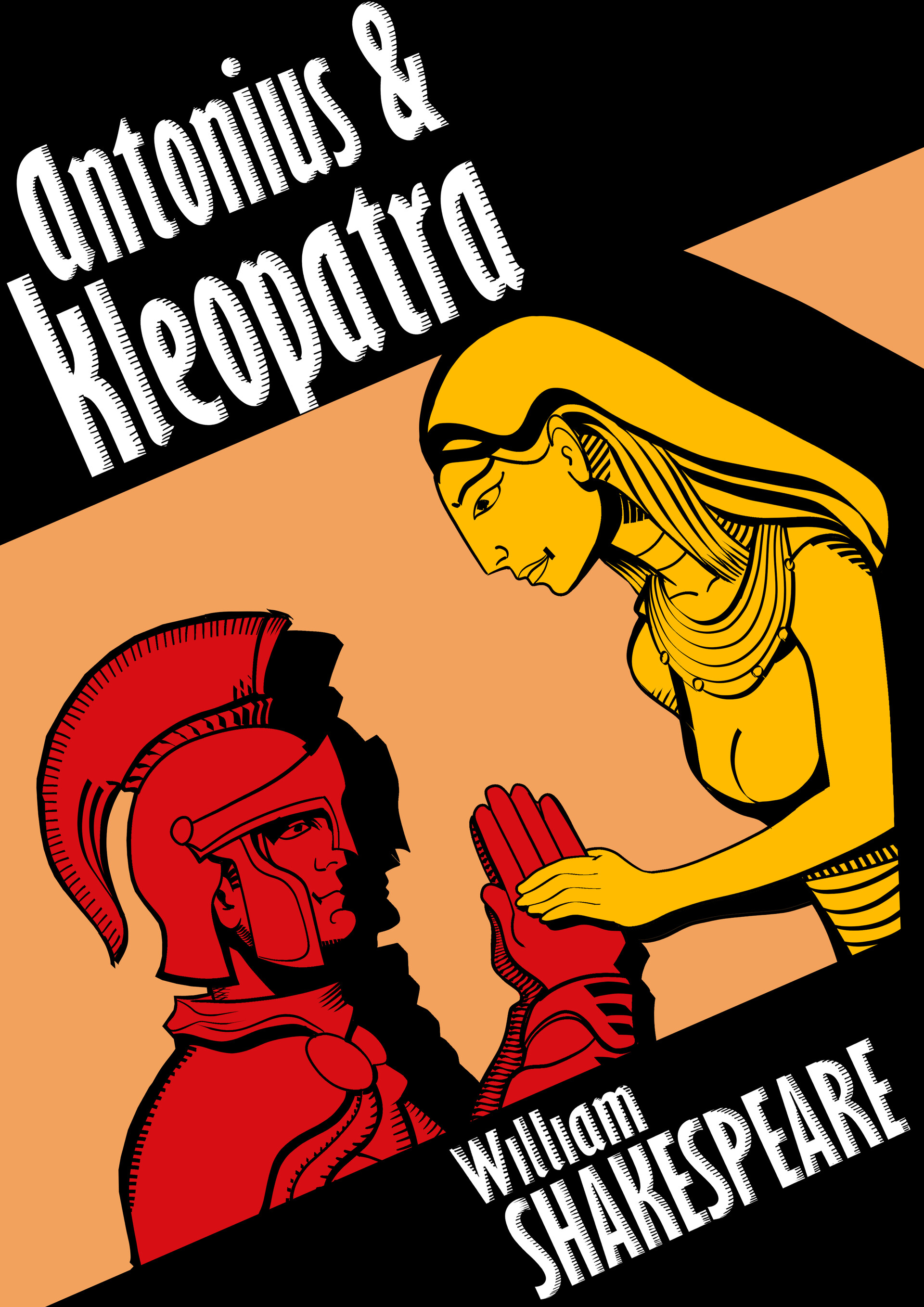ArtStation - "Antonius & Kleopatra" theatre poster design