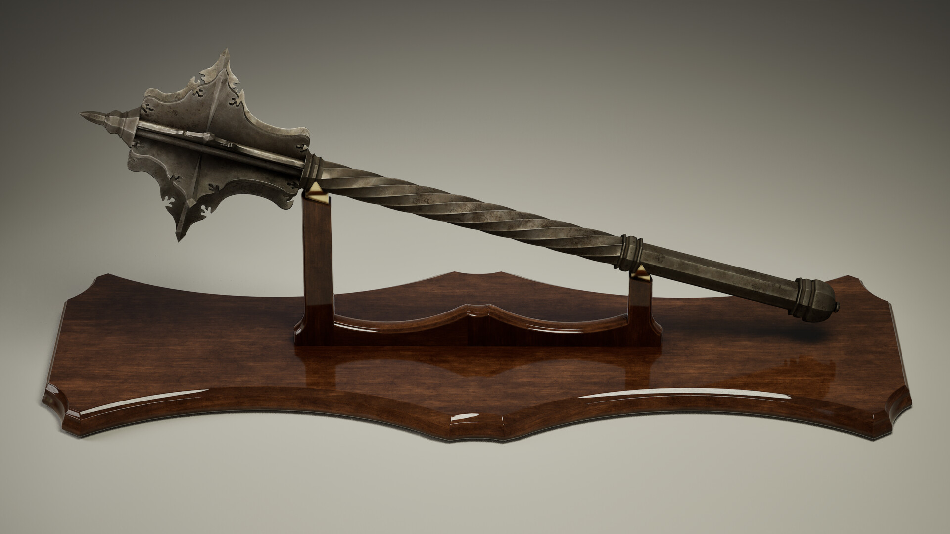 ArtStation - Gothic Mace