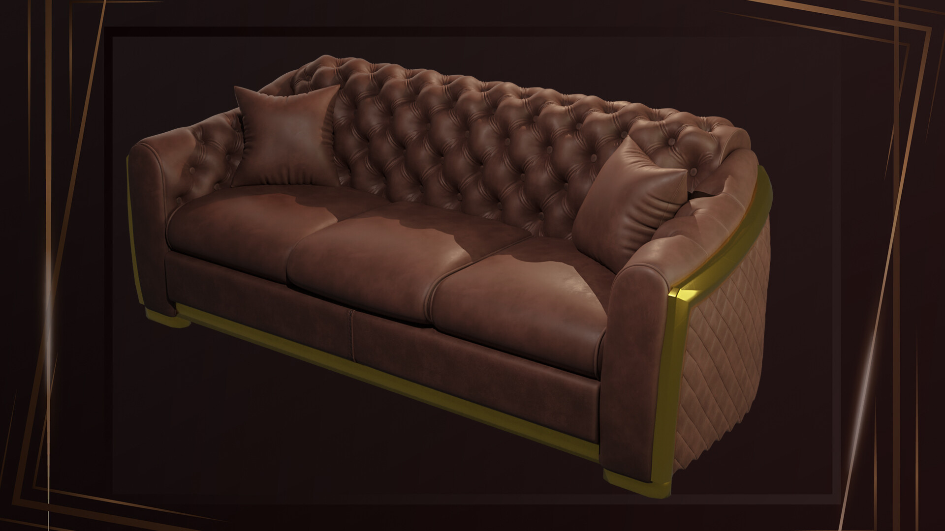 ArtStation - sofa modelling