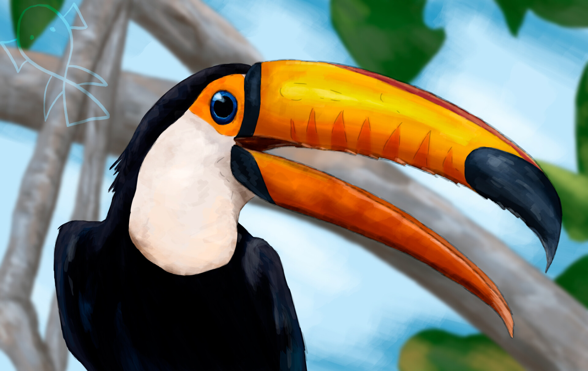ArtStation - Toco Toucan