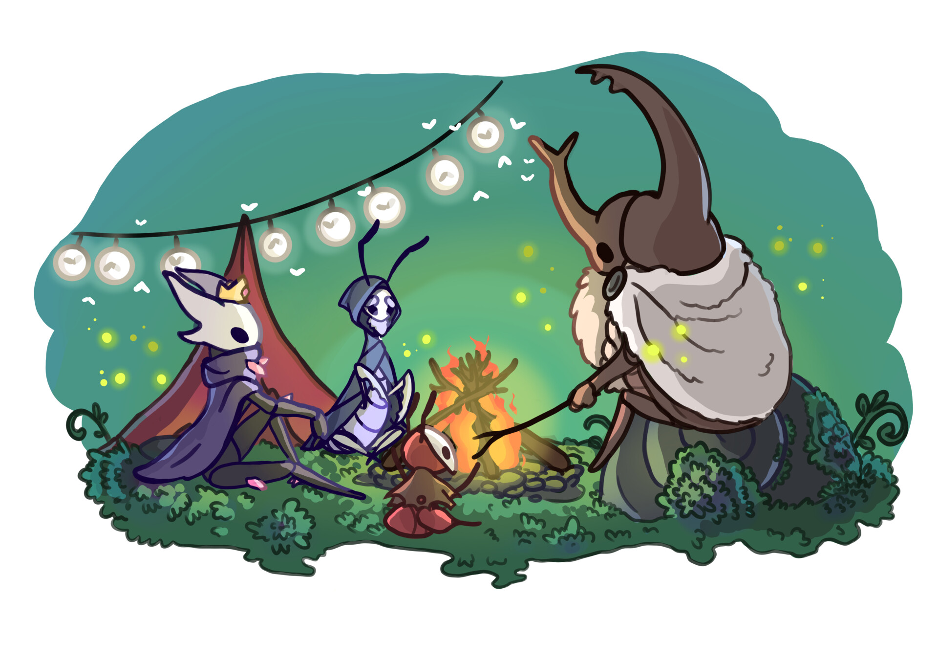 ArtStation - Resting souls