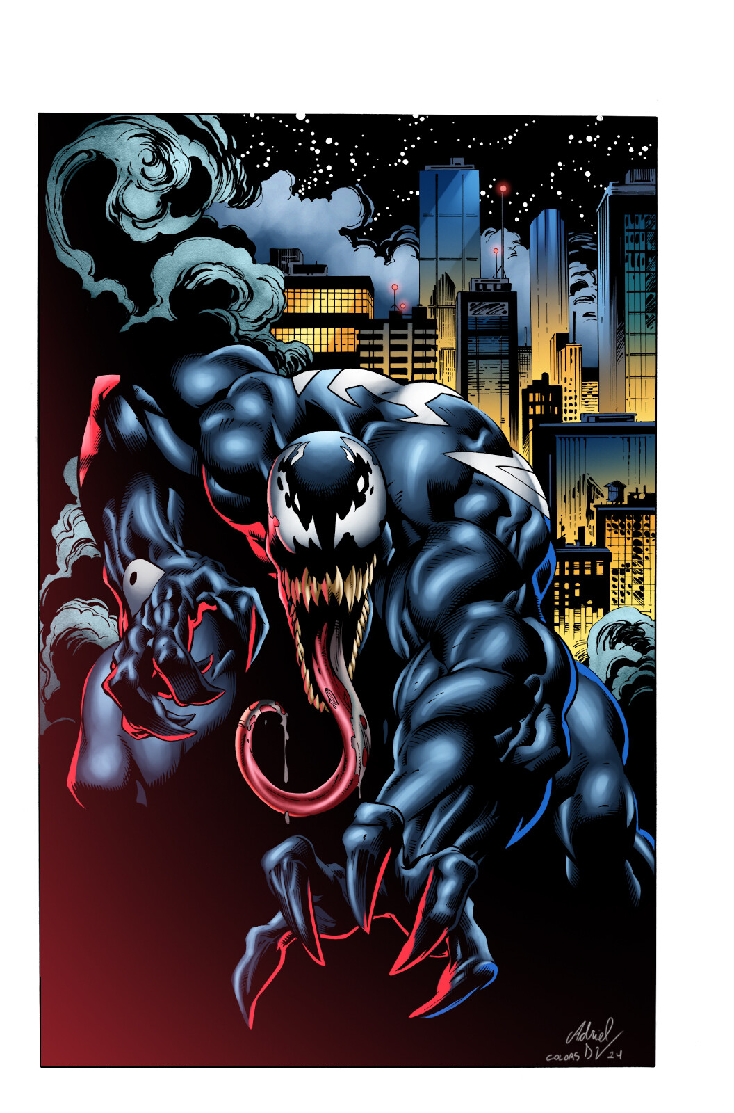 ArtStation - Venom COLORS sample