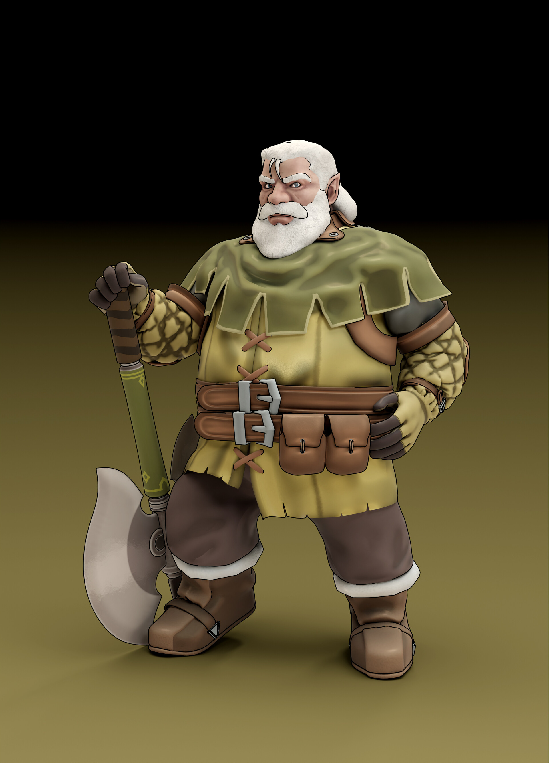 ArtStation - Character Study - Lodoss Wars - Ghim