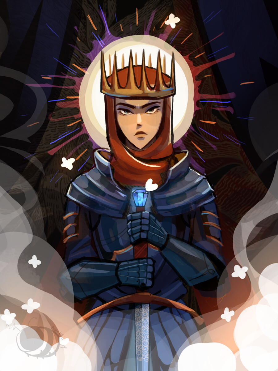 ArtStation - Queen of Swords