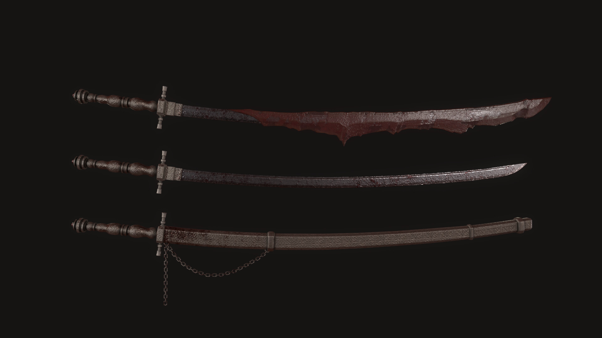 ArtStation - Chikage - Bloodborne - Optimized for Video games