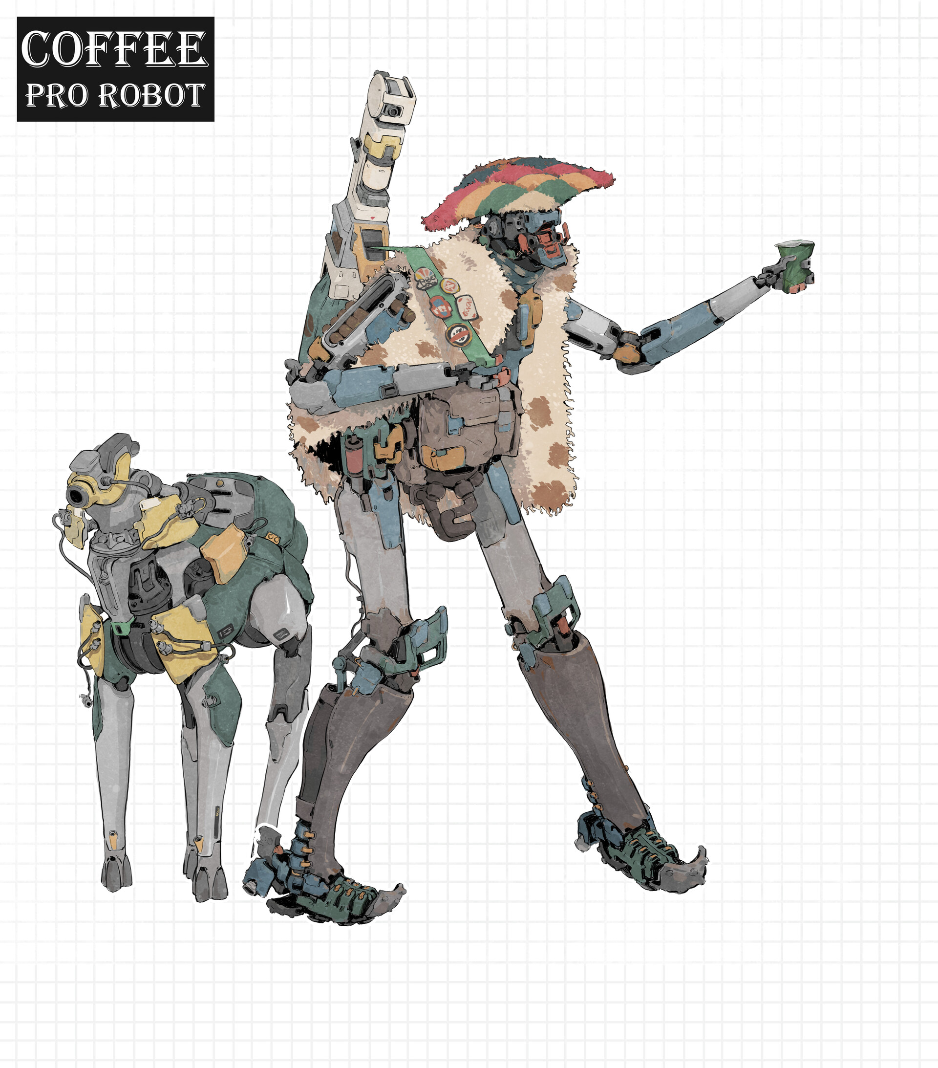 ArtStation - Coffee Robot