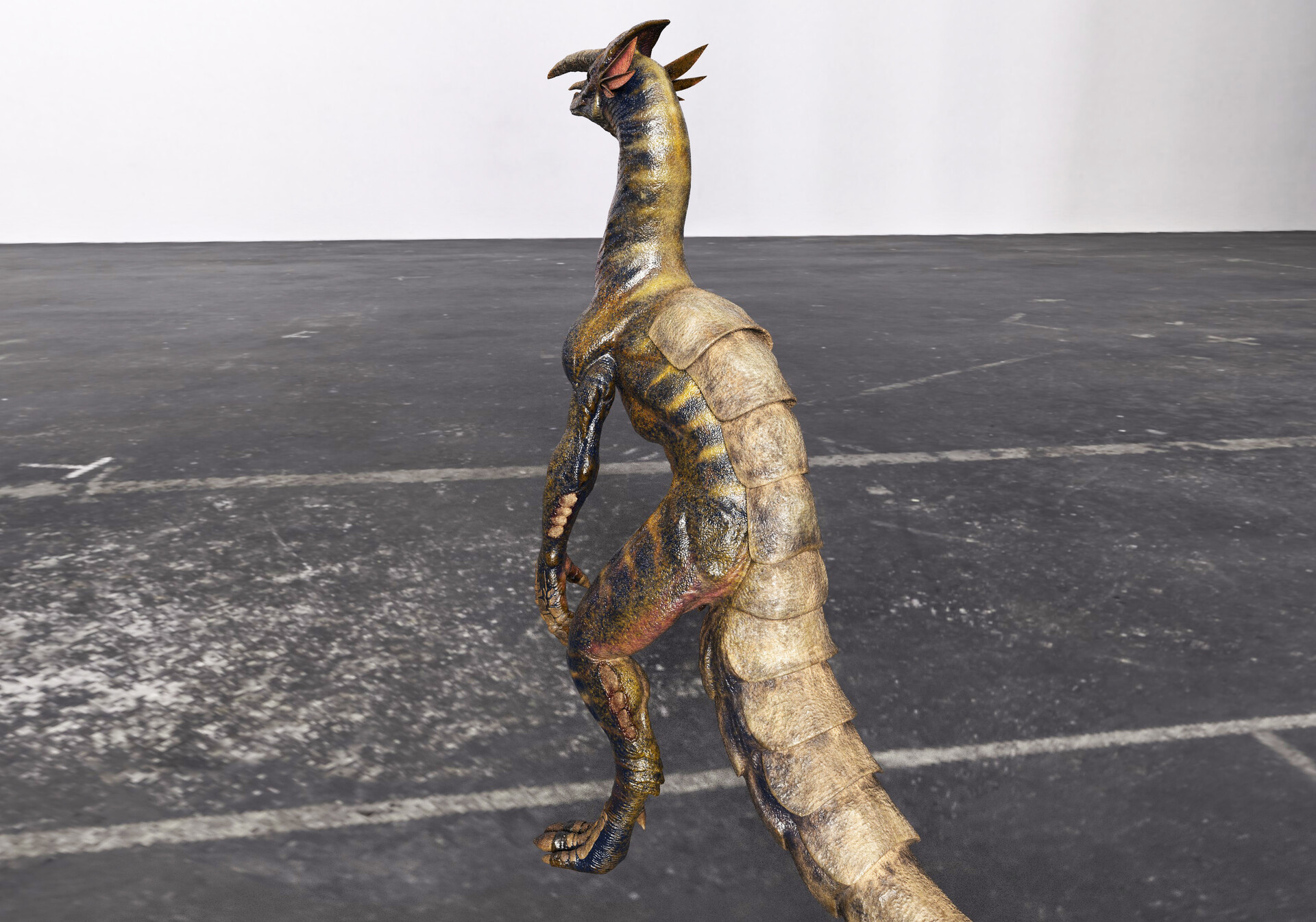 Kishore Kumar - Single Horn Alien Creature