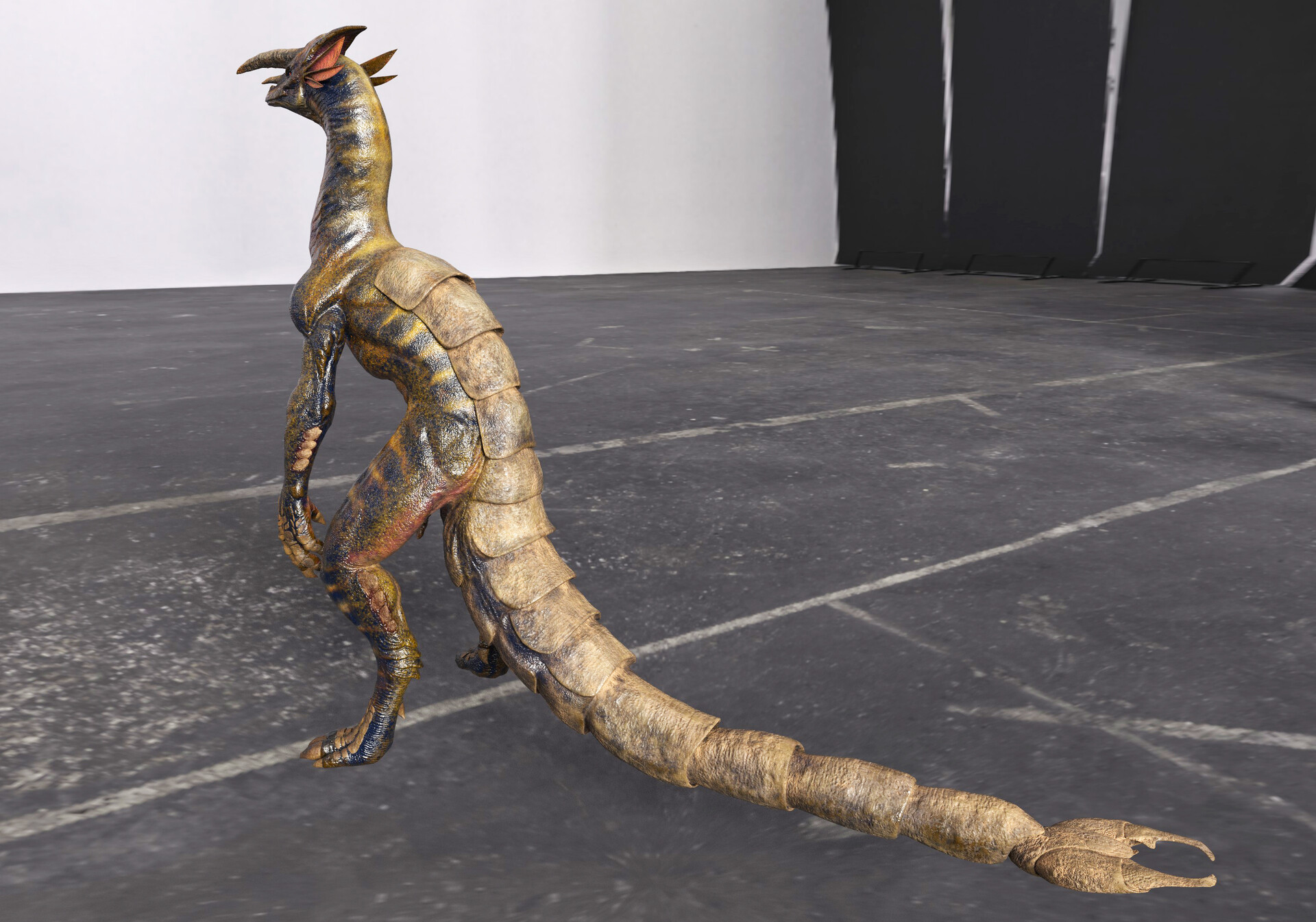 Kishore Kumar - Single Horn Alien Creature