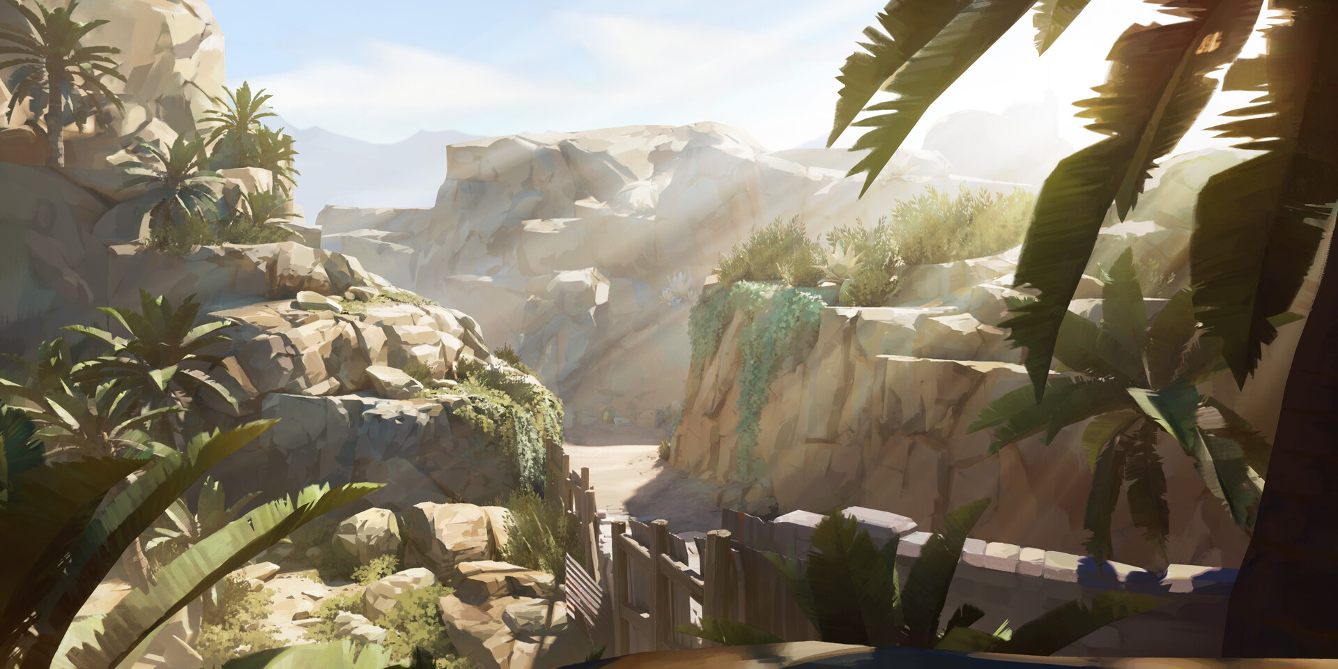 Vertigo Studios - Valorant Masters Shanghai 2024 Matte Paintings