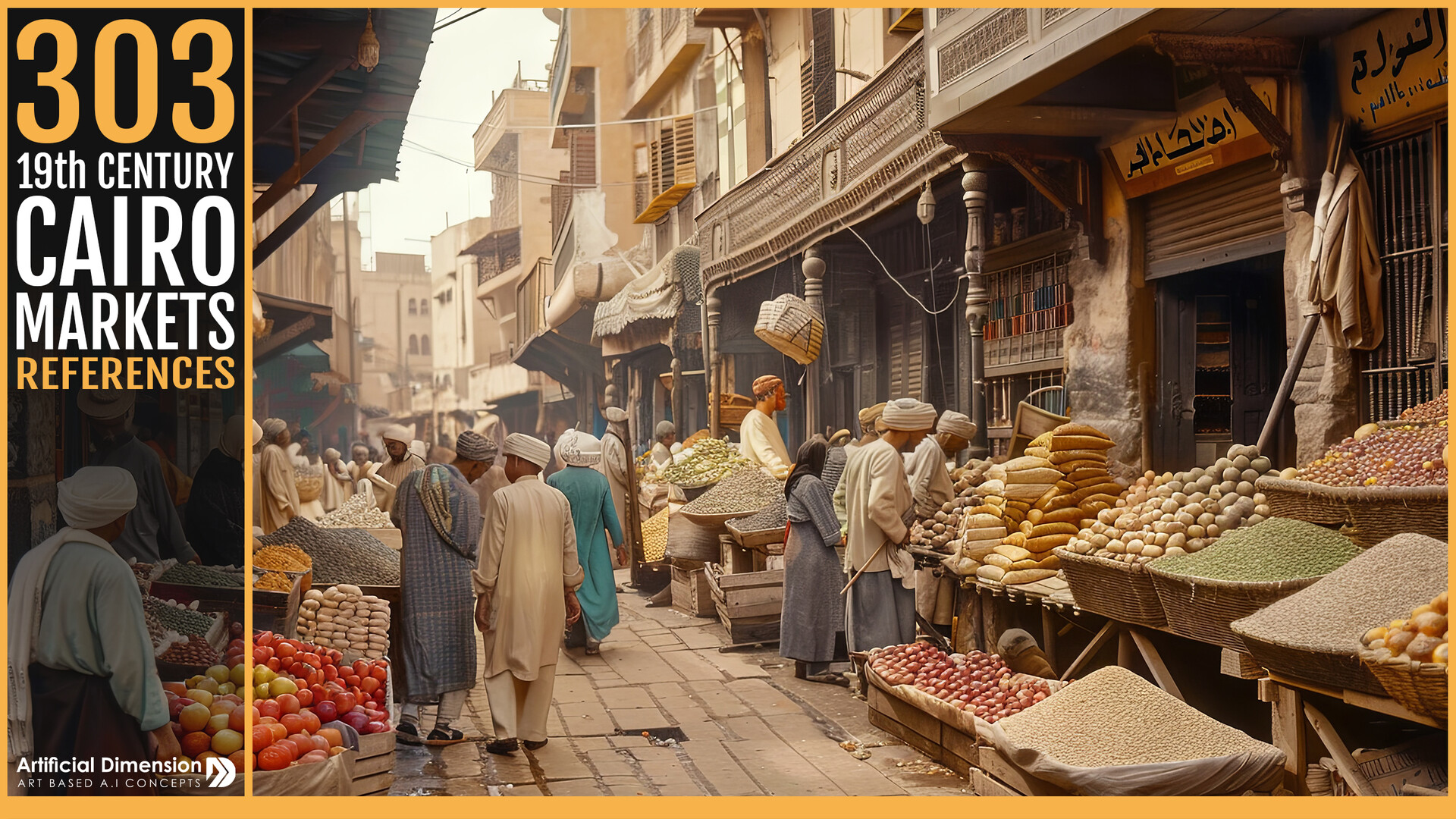 Artificial Dimension - 303 19th Century Cairo Markets