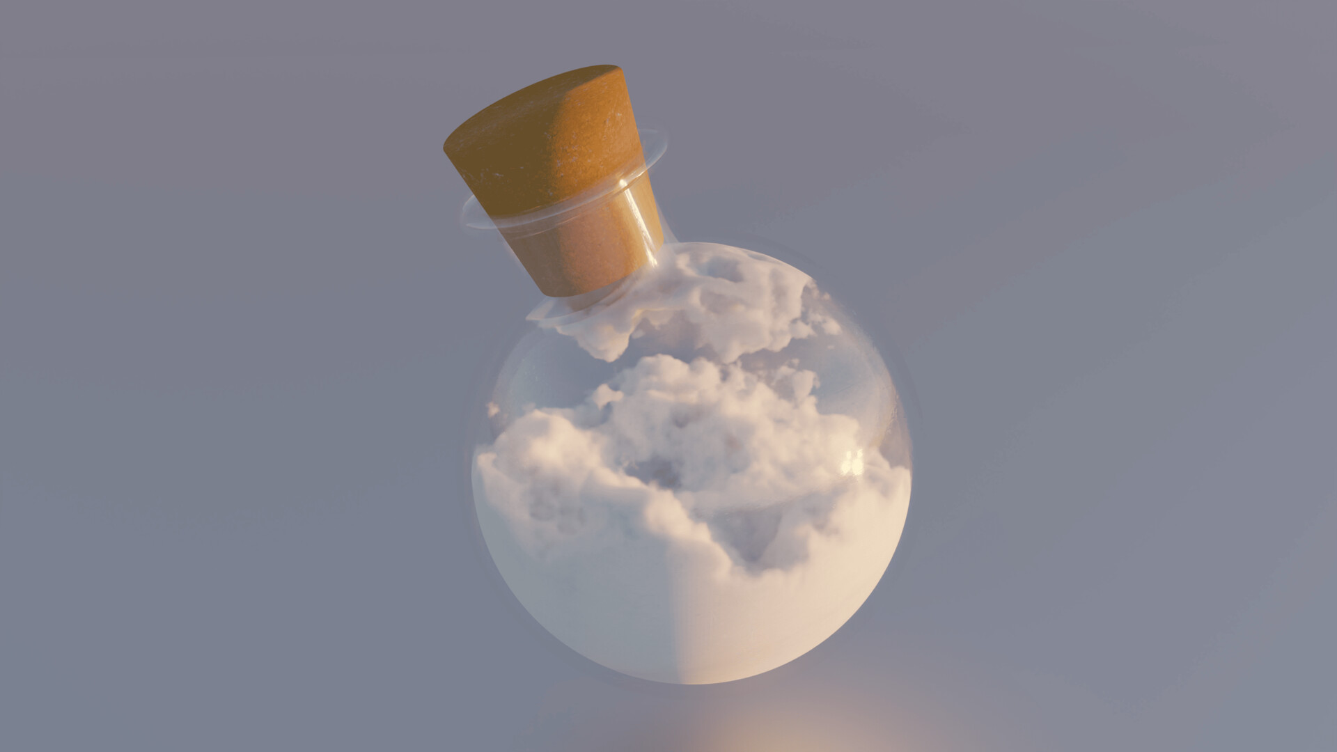 ArtStation - Cloud in a bottle