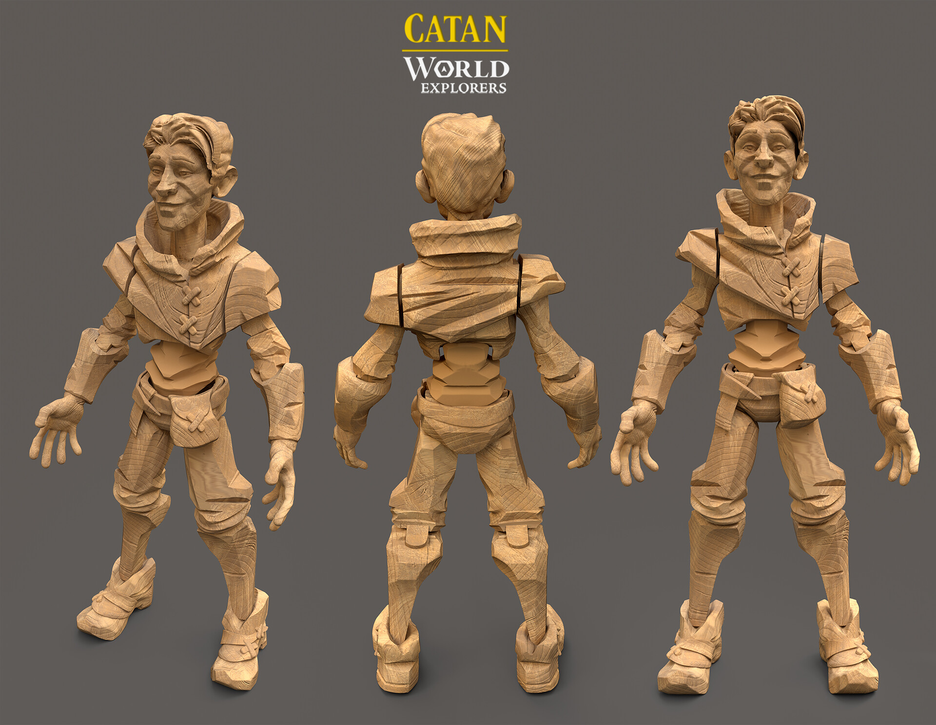 ArtStation - Catan World Explorers - Player Avatar Exploration